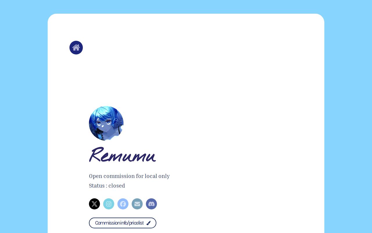 Remu's commission info